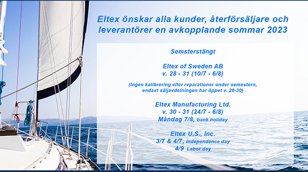 Sommarinfo 2023 – Eltex